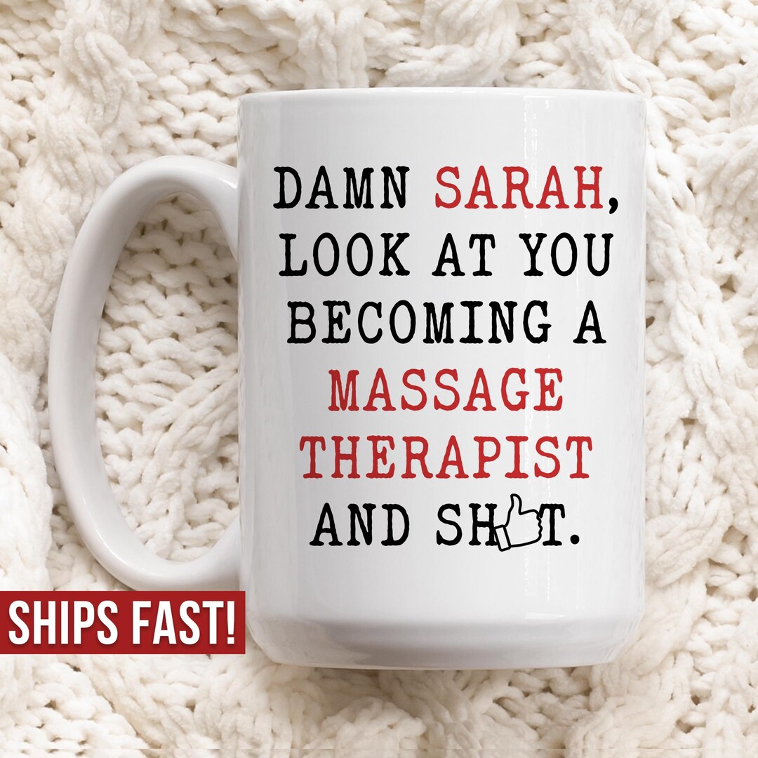 Custom Massage Therapist Gifts for Massage Therapy Gift Idea for New ...