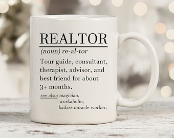 Realtor Coffee Mug - Etsy