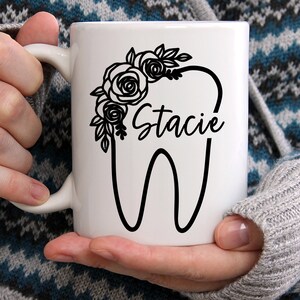 Dentist Custom Mug, Dentist Personalized Mug, Dental Hygienist Mug ...