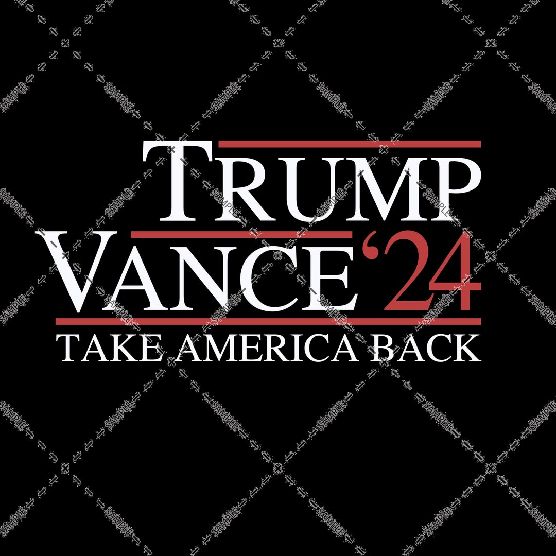 Trump Vance 2024 Png Donald Trump Jd Vance 24 Png Jd Vance Vice ...