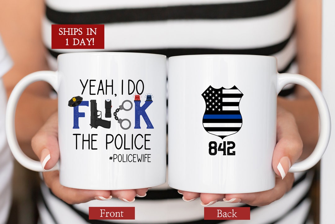 Personalized Cop Gifts for Police Officer, Funny Cop Mugs, Police ...