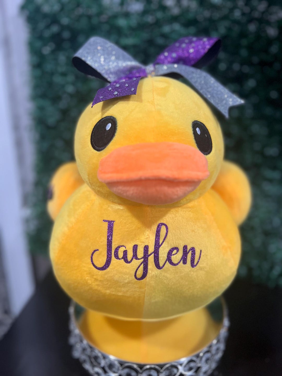 Lucky Ducky Cheer/sport Duck. Completely Customizable With Preferred ...