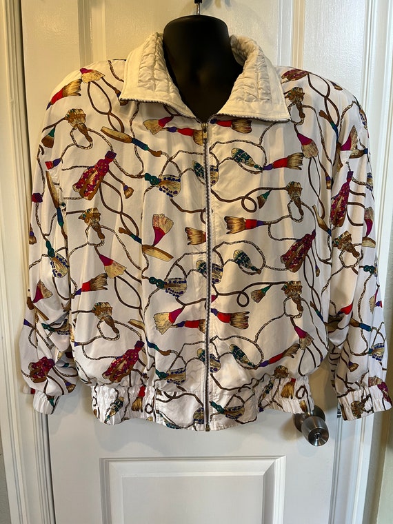 vintage jacket with shoulder - Gem