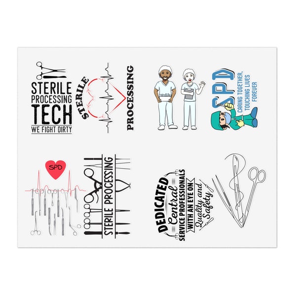 Sterile Processing Stickers - Etsy