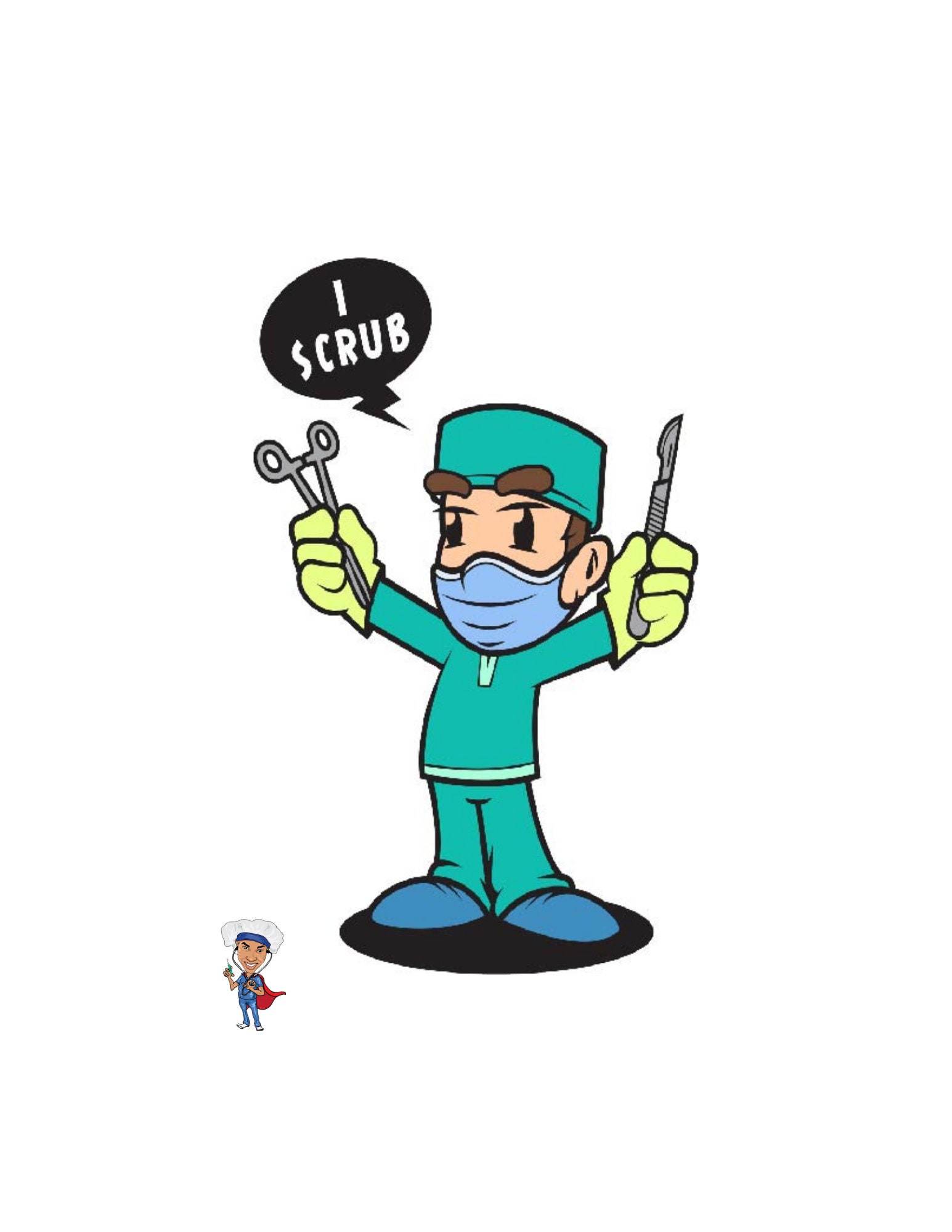 Cartoon Scrubs