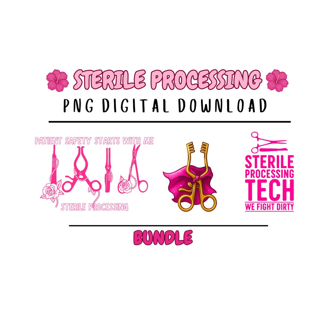 Sterile Processing PNG Bundle | Surgical Clipart (digital Download) - Etsy Canada