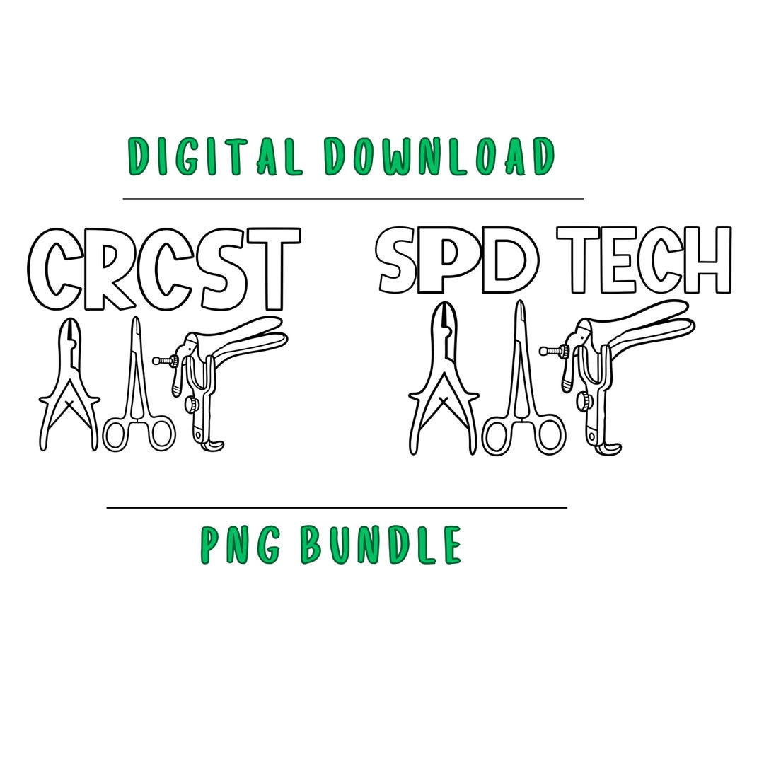 SPD PNG Bundle| Sterile Processing| Digital Download| No Physical Item ...