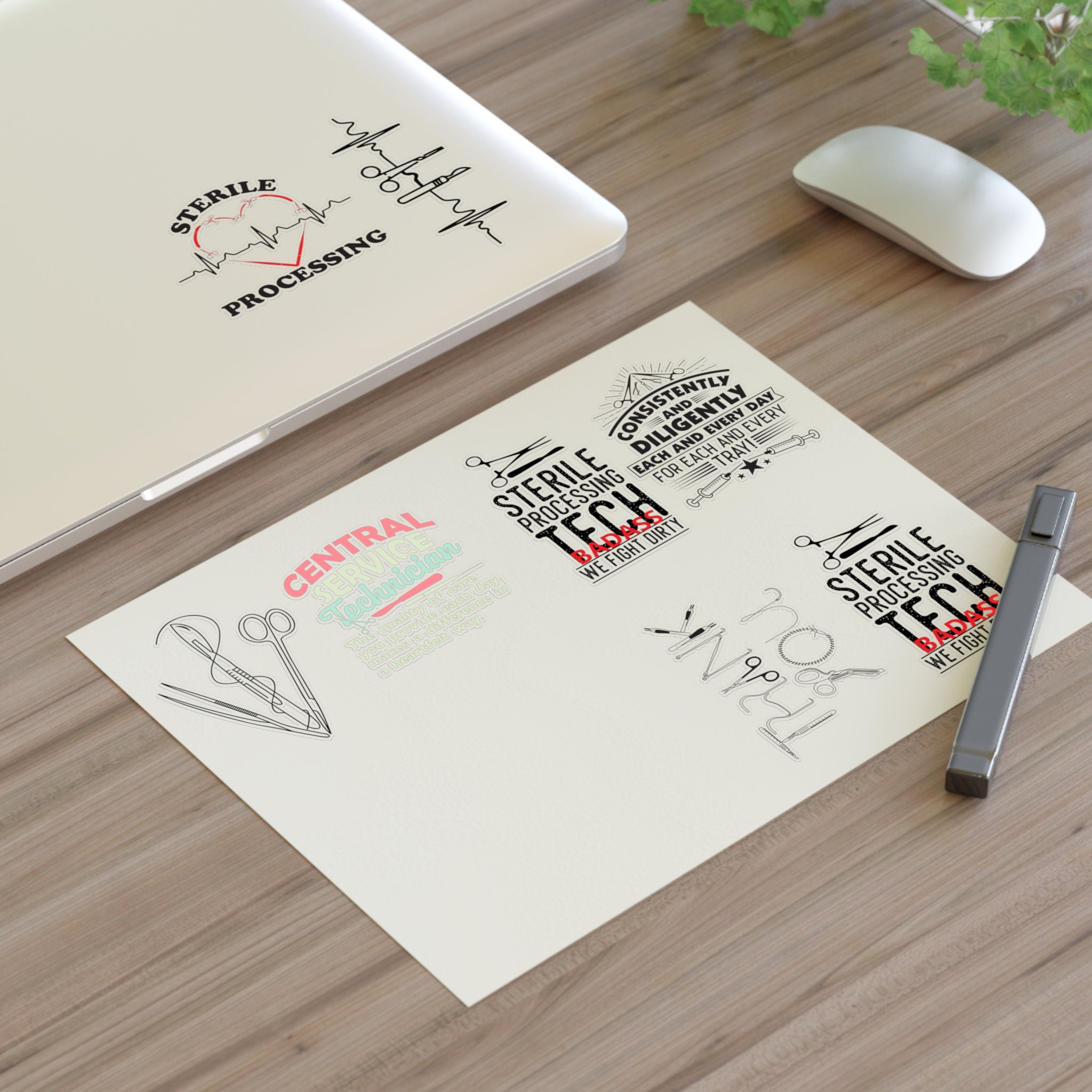 8x Sterile Processing Sticker Sheet - Etsy