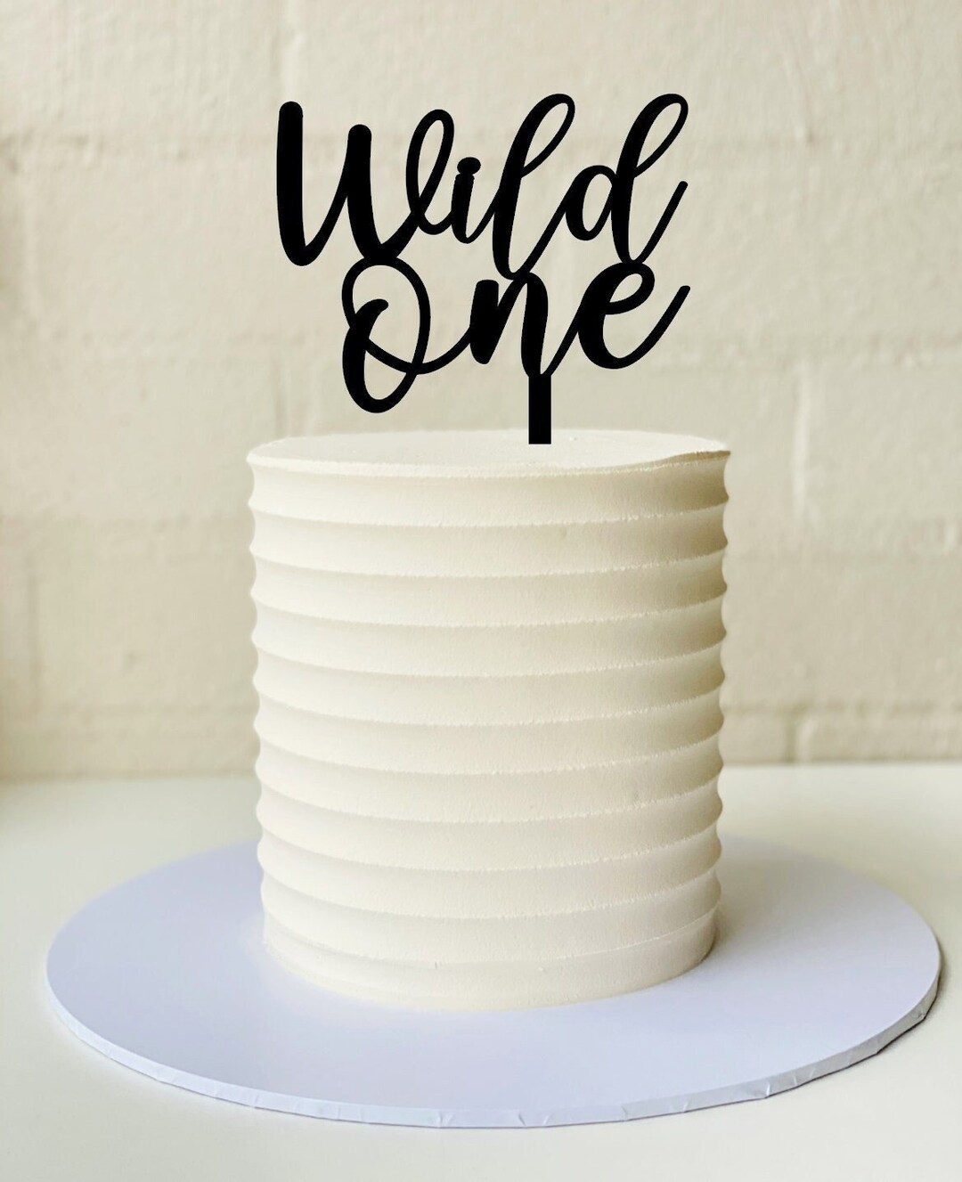 Wild One Cake Topper - Etsy
