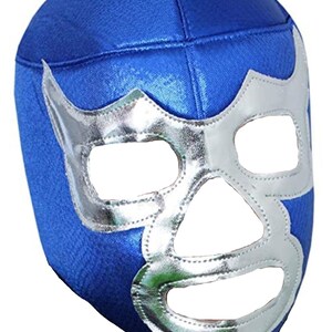 Children's Blue Demon Lucha Libre Mask Kids- Luchador Child Diablo Azul ...