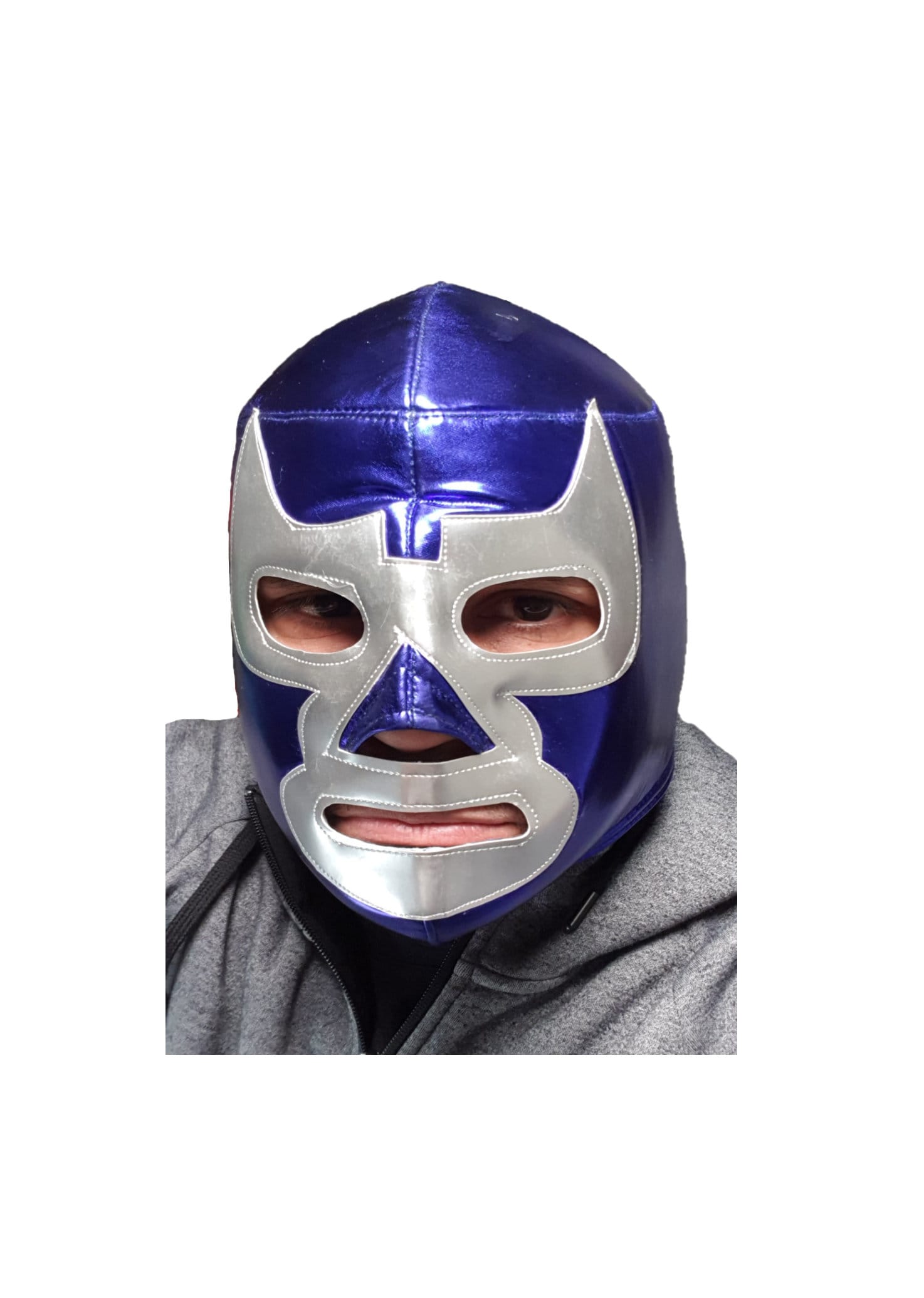 Adult Blue Demon Lucha Libre Mask luchador Mens Blue Demon Mask for ...