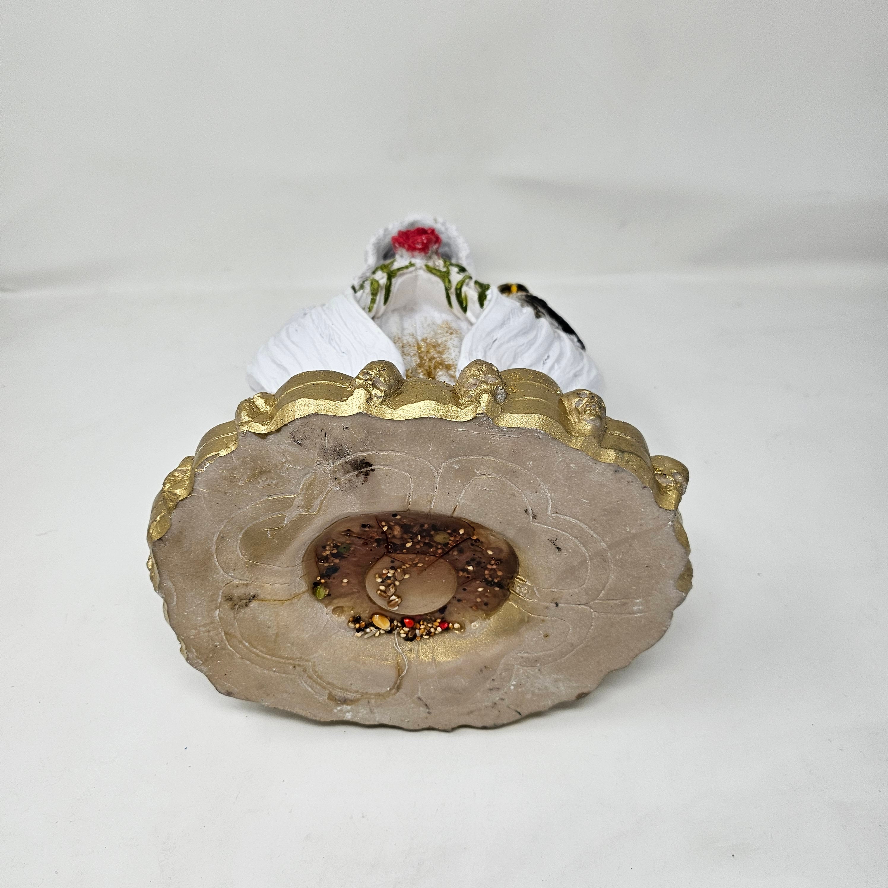 Forgiveness Santa Muerte White Figure Statue 14 Inch.figura Santa ...