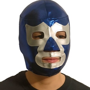 Children's Blue Demon Lucha Libre Mask Kids- Luchador Child Diablo Azul ...