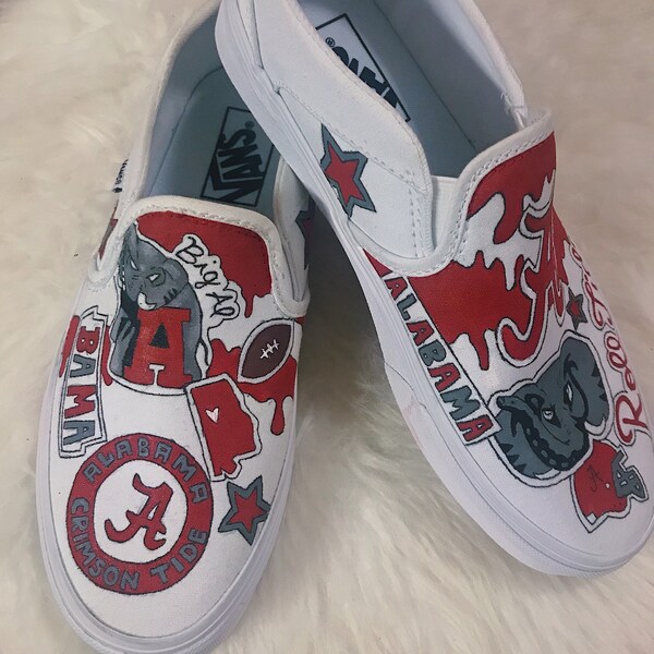 Custom Painted Vans - Etsy
