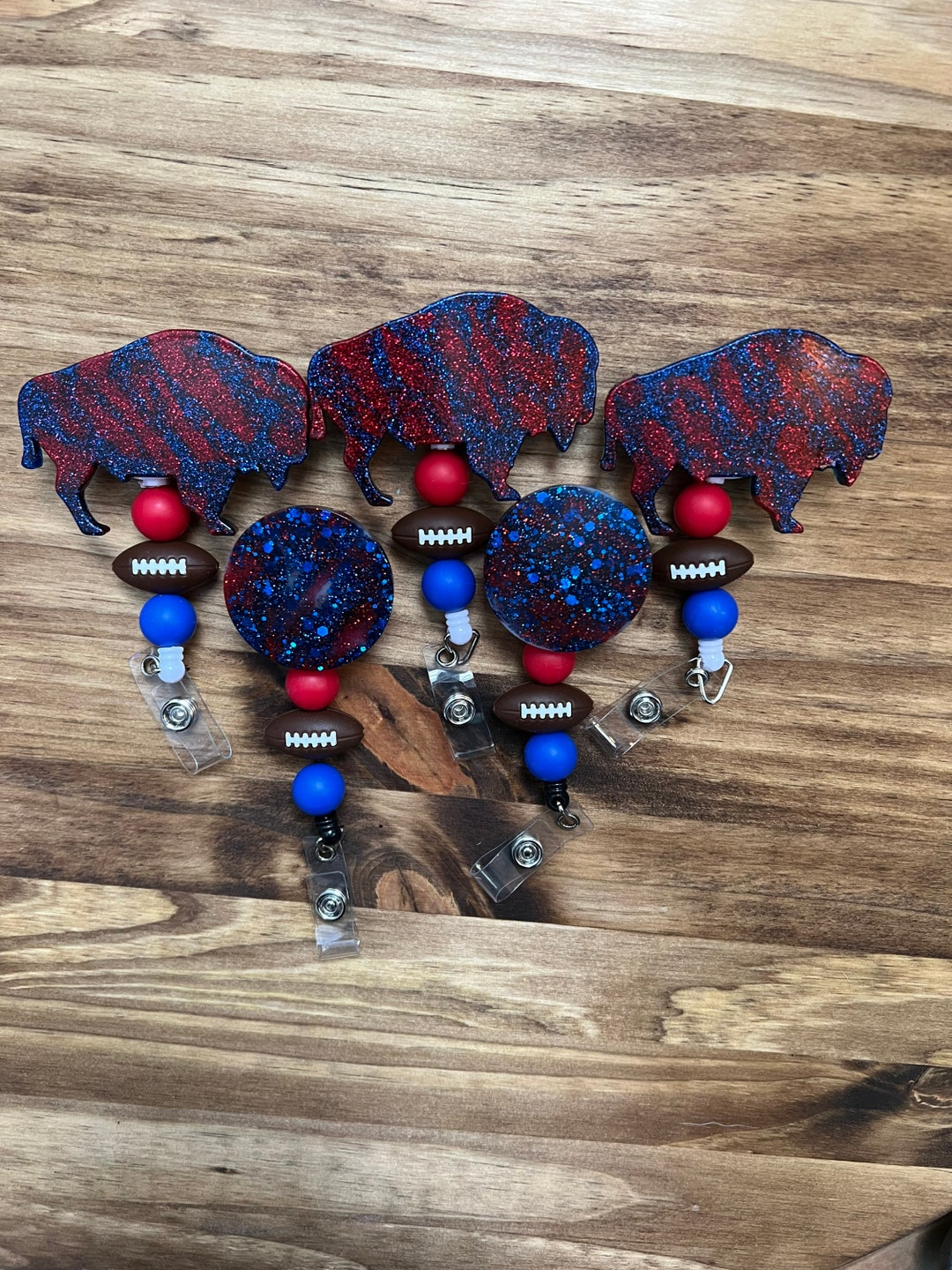 Buffalo Bills Retractable Badge Reel - Etsy