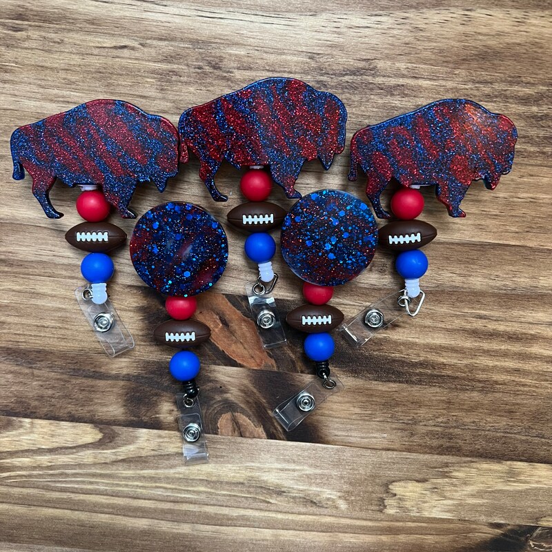 Buffalo Badge Reel - Etsy