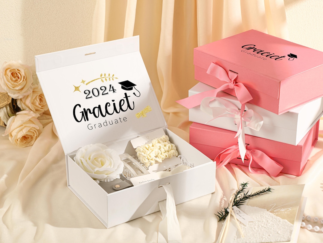 Custom Graduation Gift, Graduation Box for Her, Gift for Graduation ...