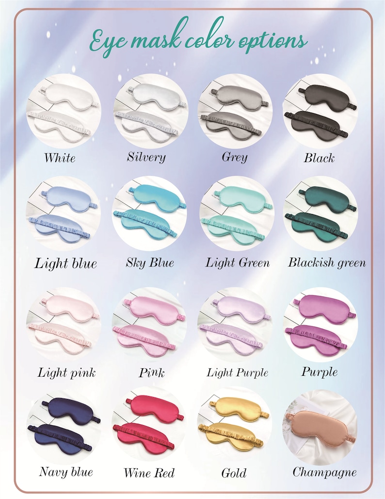 Personalized Emerald Green Sleep Mask,customized Eye Masks,bachelorette ...