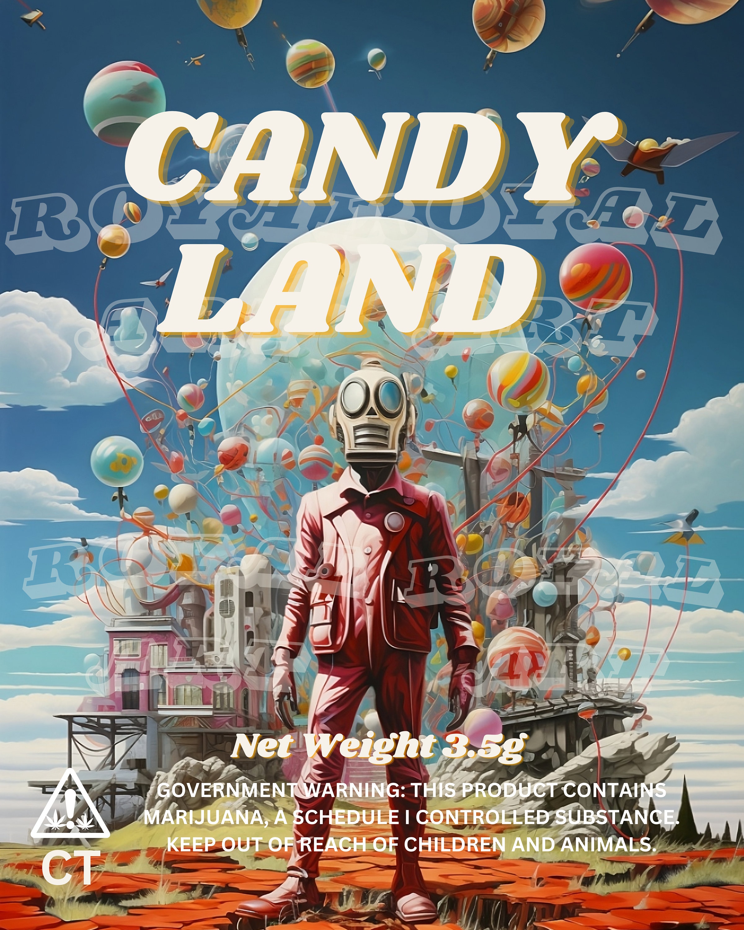Mylar Bag Design Candyland Digital Download PNG + SVG - Etsy