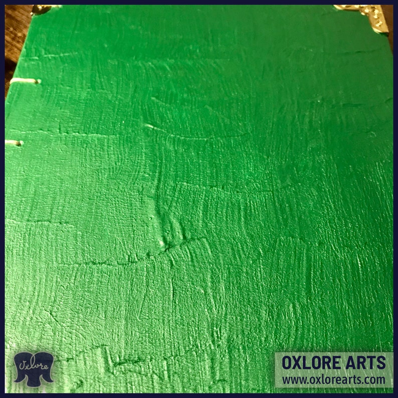 Emerald Green Notebook, Handbound Journal - Etsy