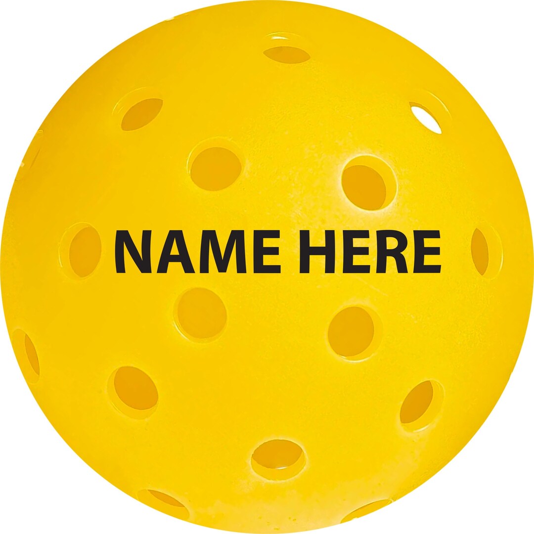 Custom Printed Pickleballs: Awesome Personalized Gift, None Like It ...