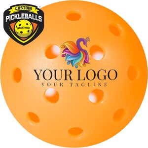 Custom Logo Pickleballs: Corporate Gifts & Promotional Giveaways - Etsy