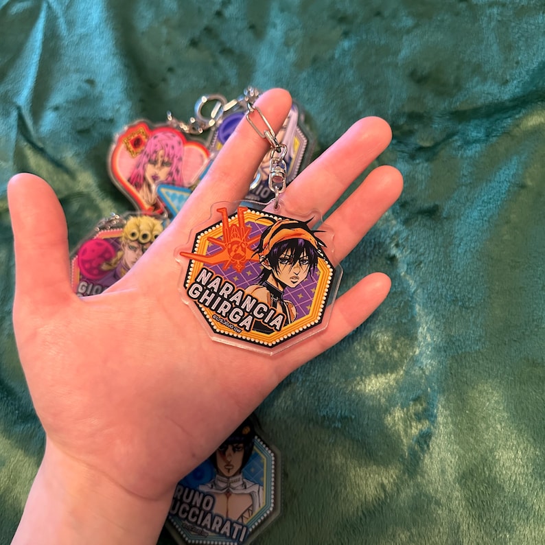 Anime Jj Acrylic Keychain - Etsy