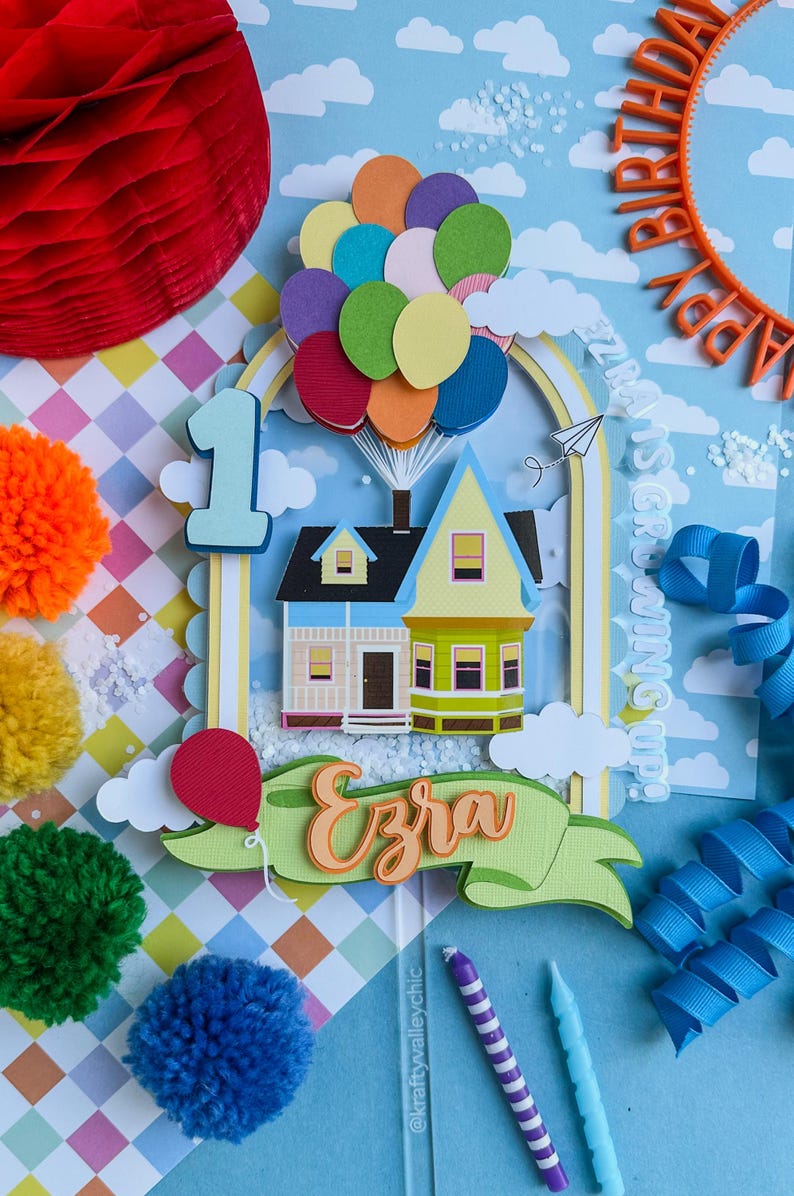 Up Cake Topper / up Pixar Topper - Etsy
