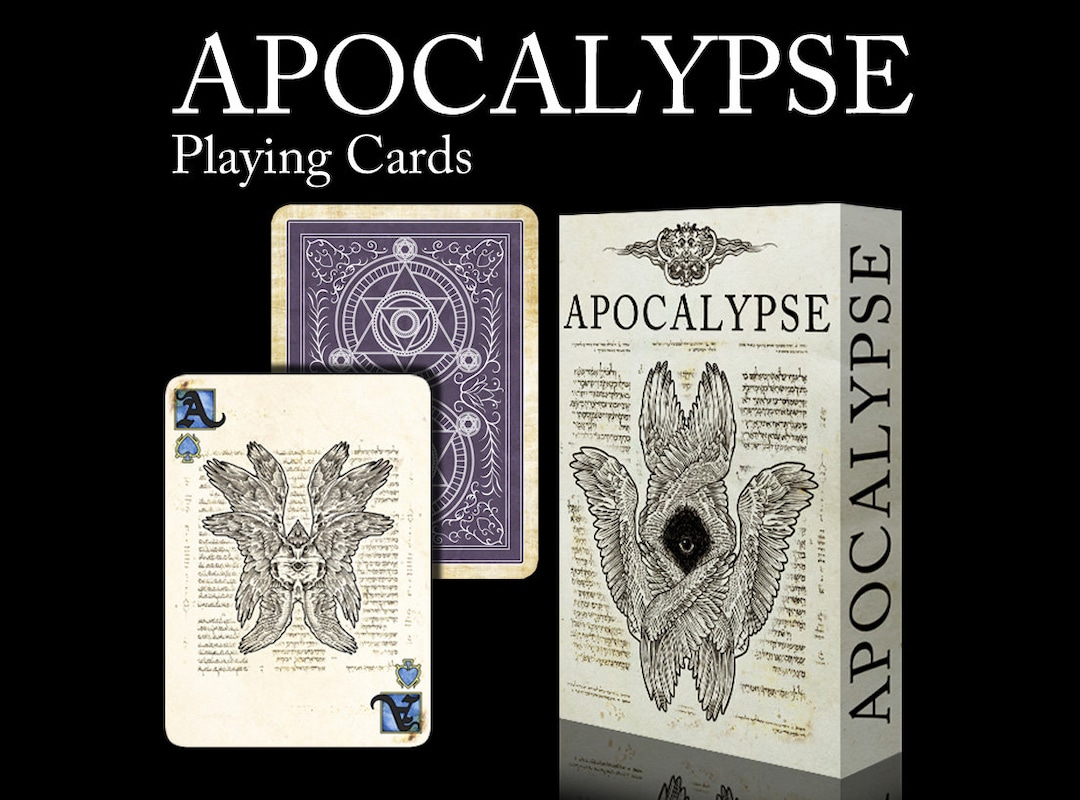 Apocalypse Playing Cards - Etsy