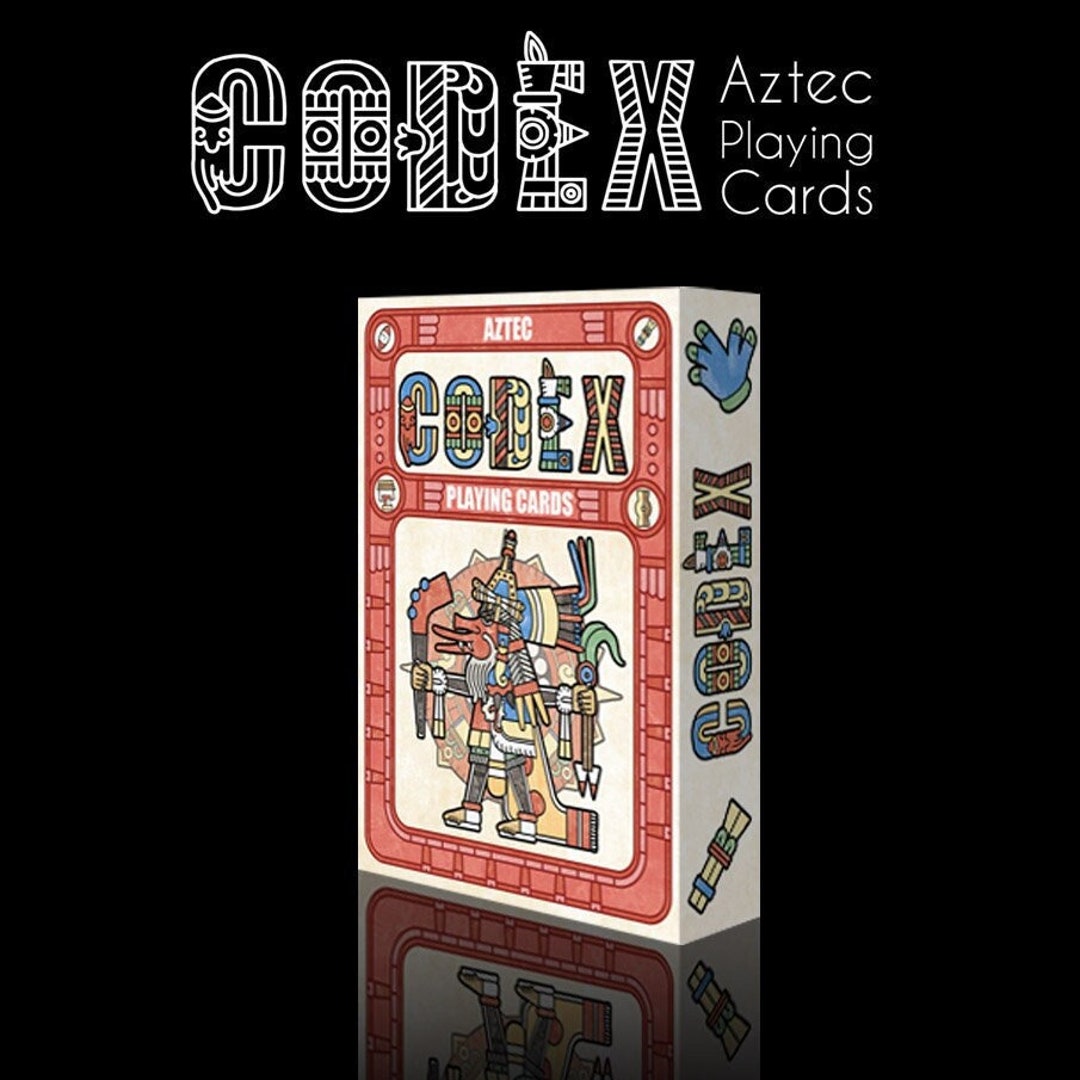 Aztec Codex Playing Cards - Etsy