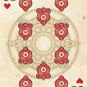 Aztec Codex Playing Cards - Etsy