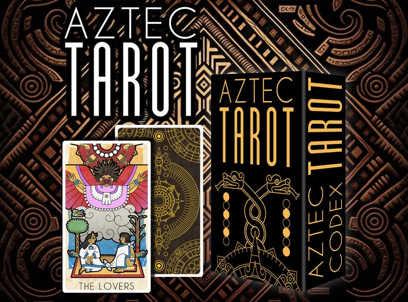 Aztec Codex Tarot Deck - Etsy