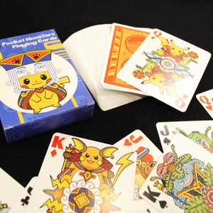 Pocket Monsters Playing Cards - Etsy