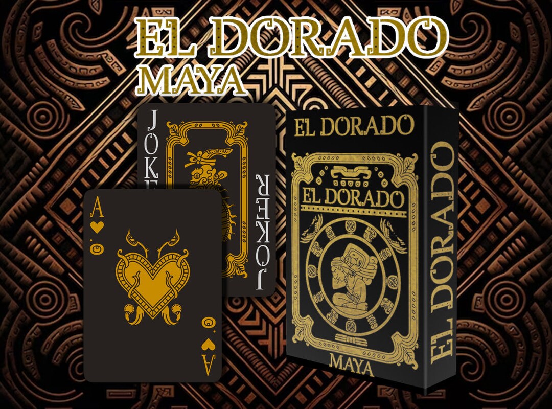El Dorado Maya Playing Cards - Etsy
