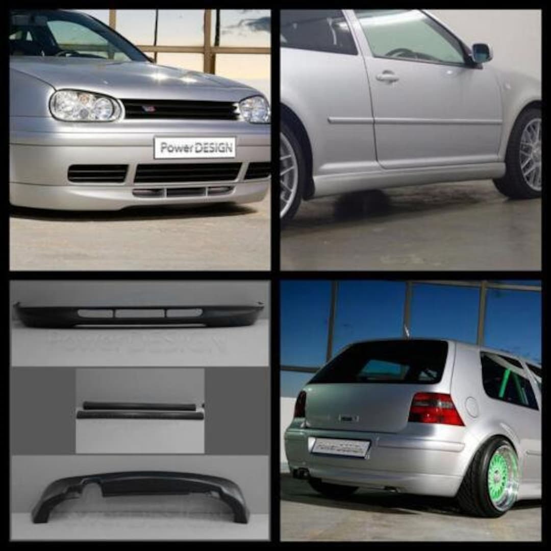 Full Body Kit VW Golf IV 4 MK4 25th Anniversary ABS Plastic - Etsy