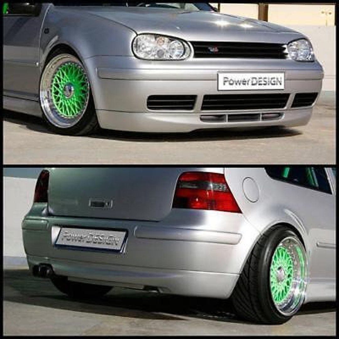 Front & Rear Bumper Spoiler VW GOLF 4 25thanniversary ABS Plastic - Etsy