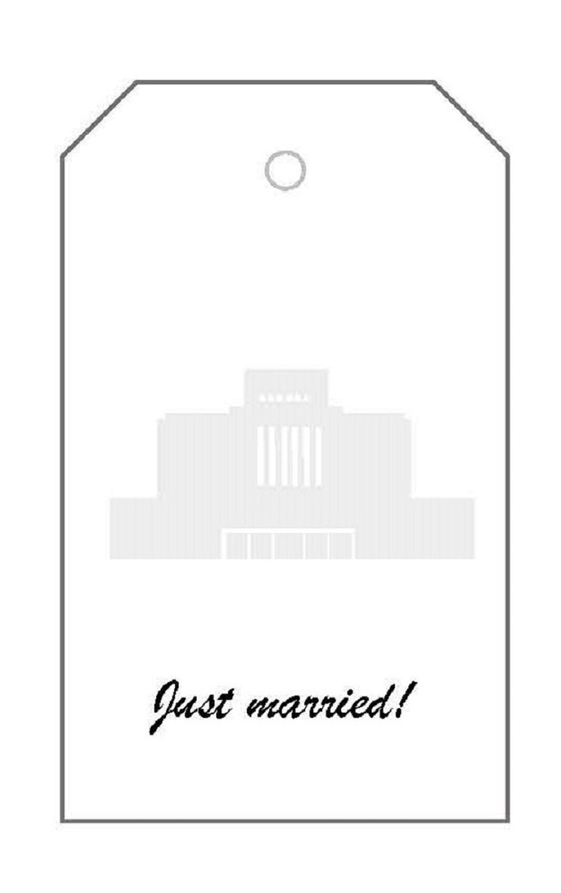 LDS Temple Gift Tags, Gift Tags, Church of Jesus Christ - Etsy