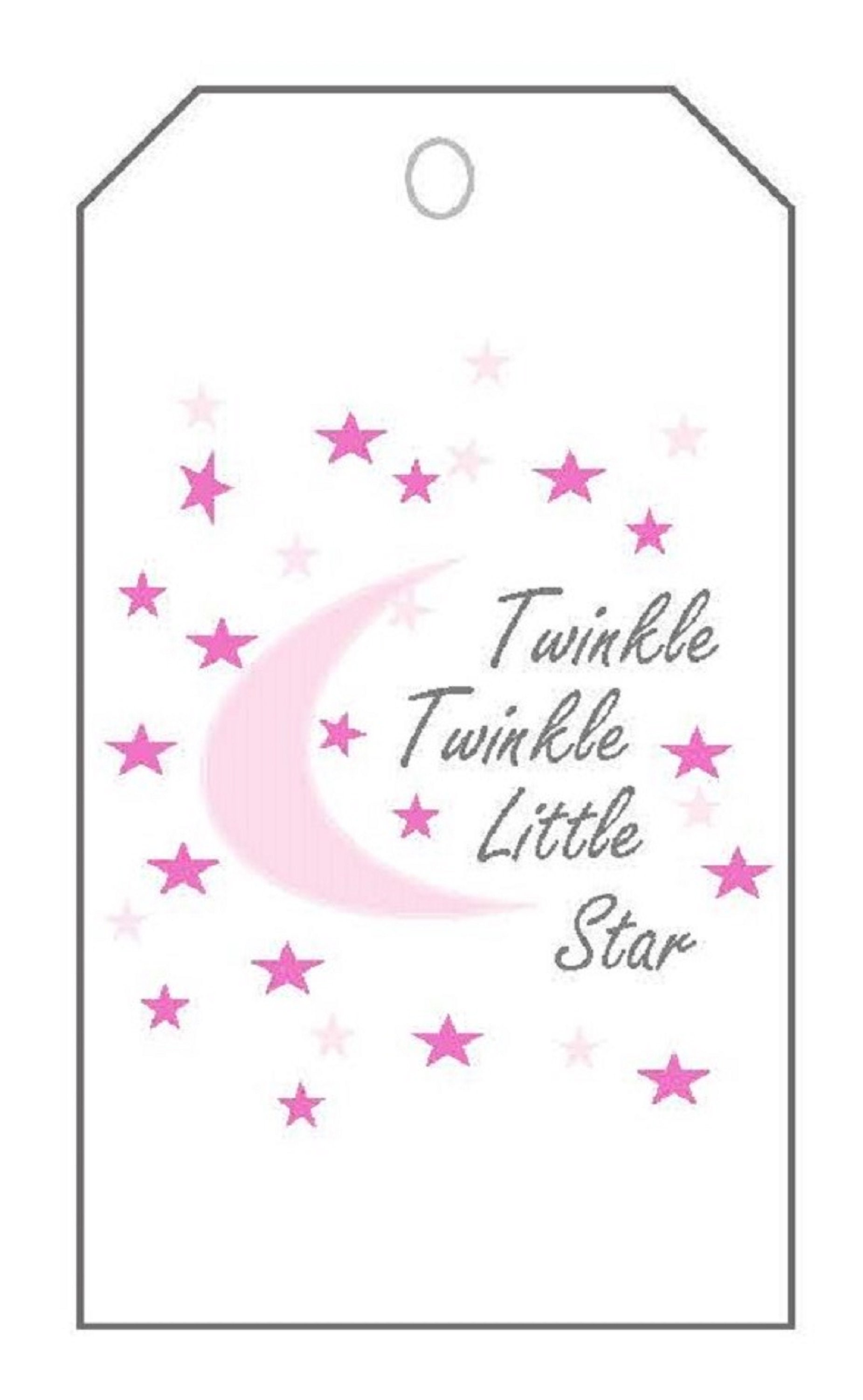 Gift Tags, Baby Girl Gift Tags, Baby Shower - Etsy