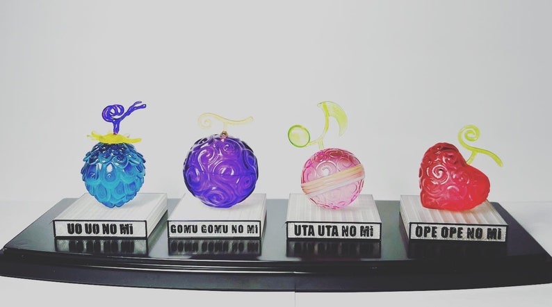 Anime Devil Fruit Props Bundle pack of 4 - Etsy