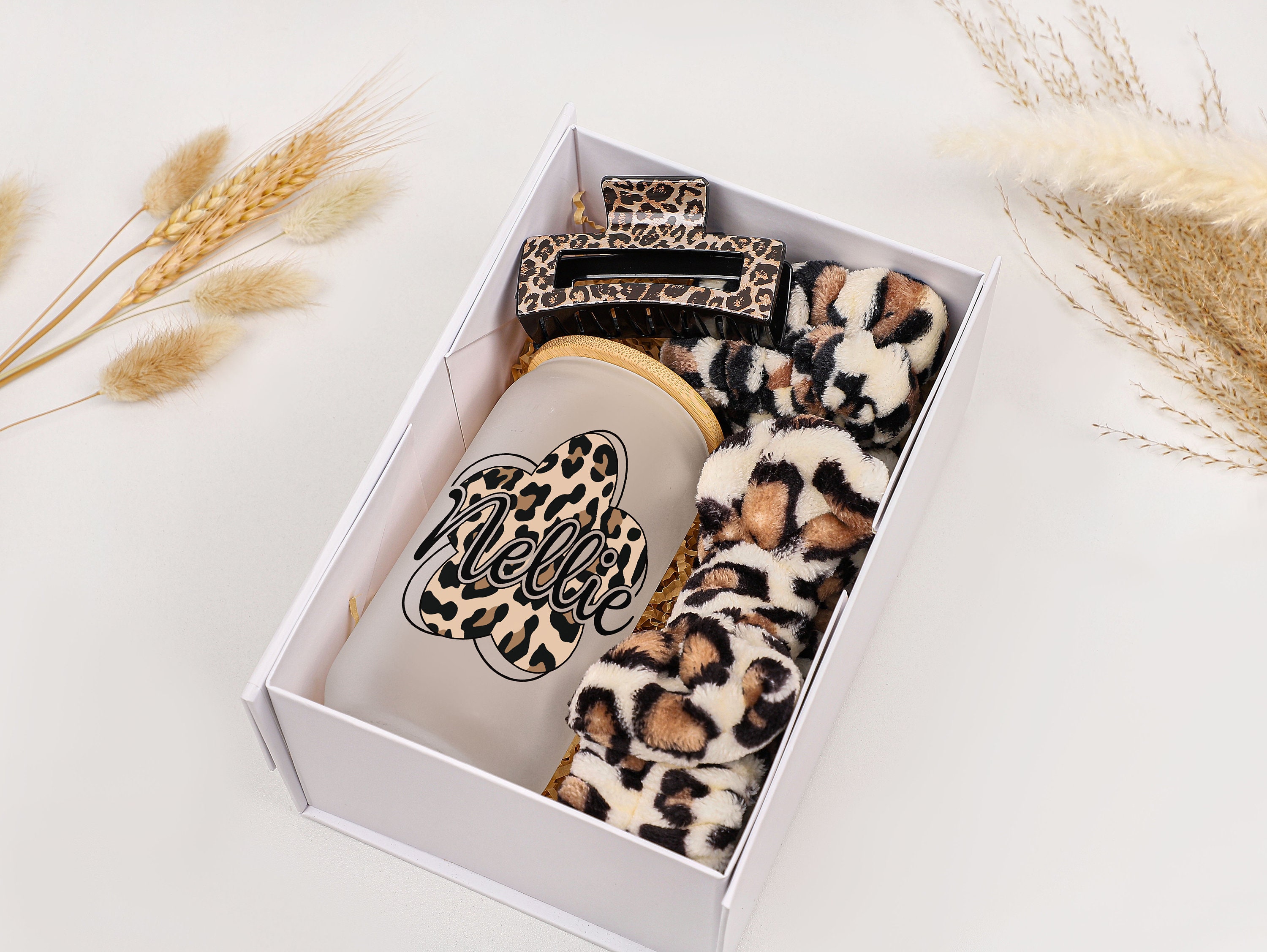 Leopard Print Gift, Personalized Name Cup, Personalized Leopard Lover ...