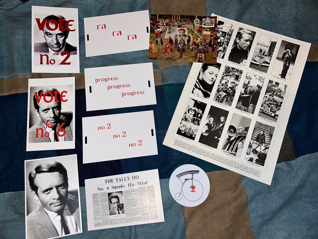 Patrick Mcgoohan the Prisoner Gift Set of 8 Novelty Items From the ...
