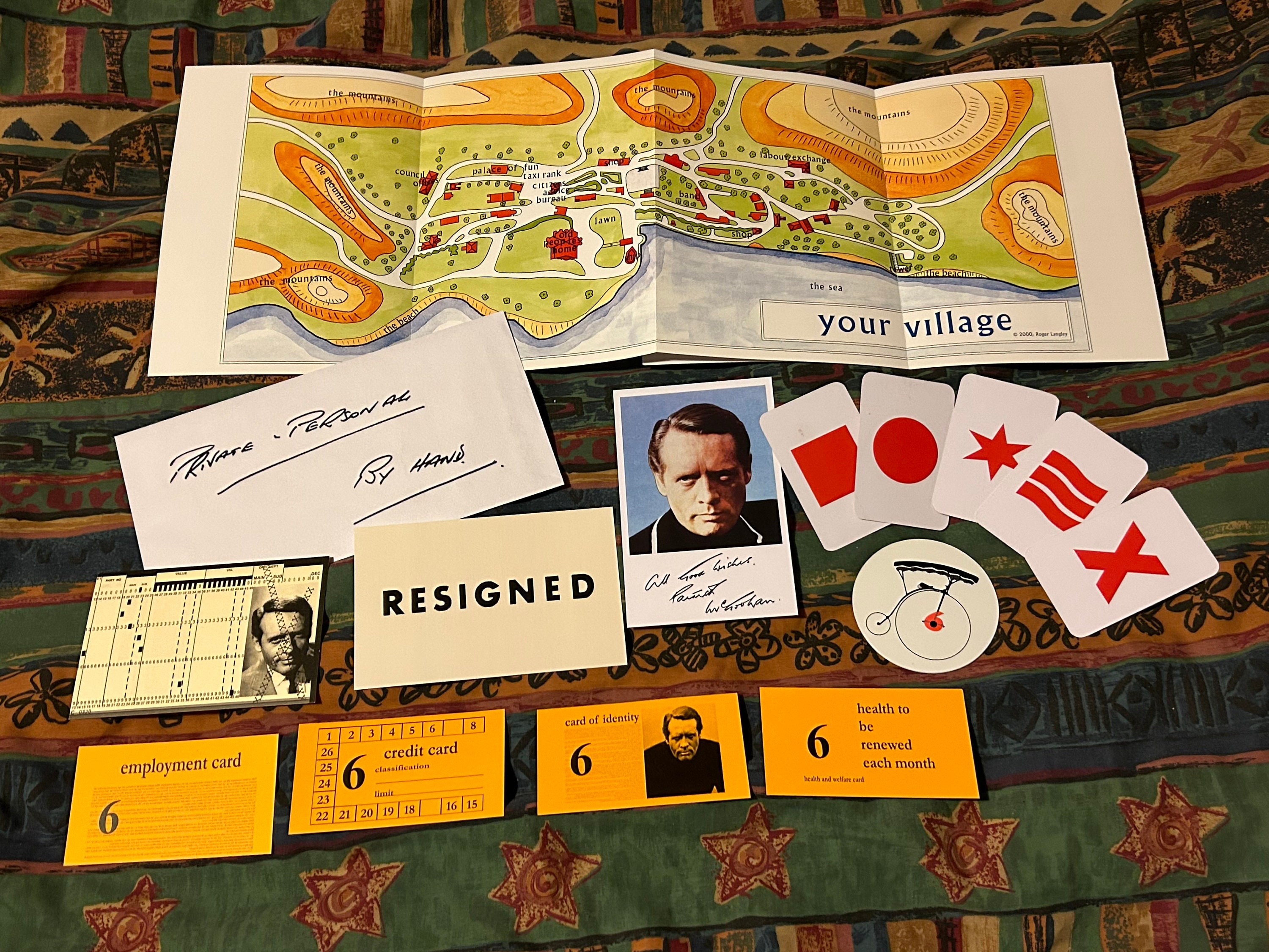 Patrick Mcgoohan the Prisoner Gift Set of 8 Novelty Items - Etsy