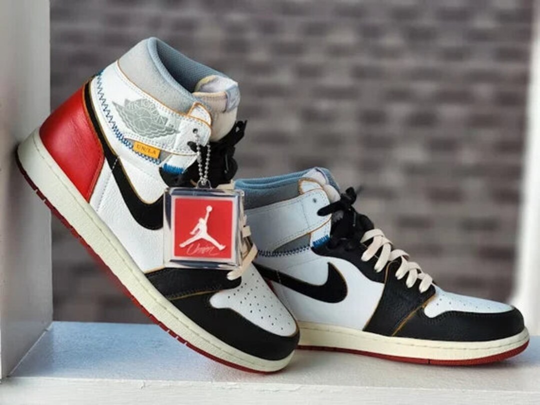 Union LA X Air Jordan 1 Retro High NRG black Toe BV1300-106 - Etsy