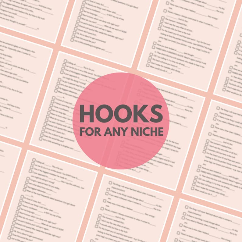300+ Social Media Content Hooks: Caption Starters (PDF Download) - Etsy