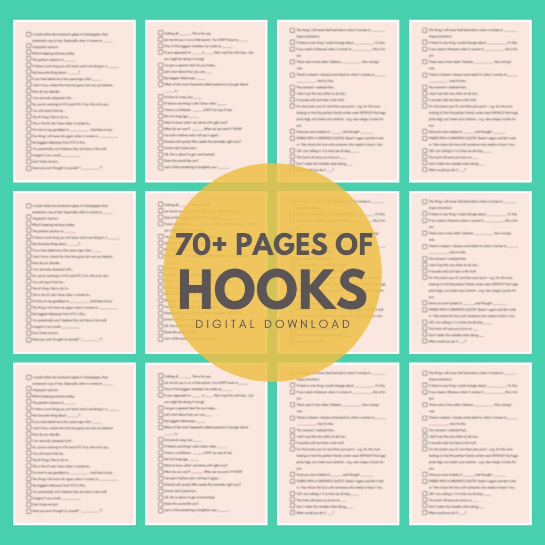 1150 Social Media Captions Reels Tiktok Title Hooks Email Hooks ...