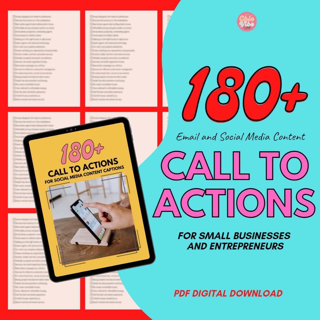 180+ Social Media Call to Actions: Email Marketing (PDF Download) 2026 ...