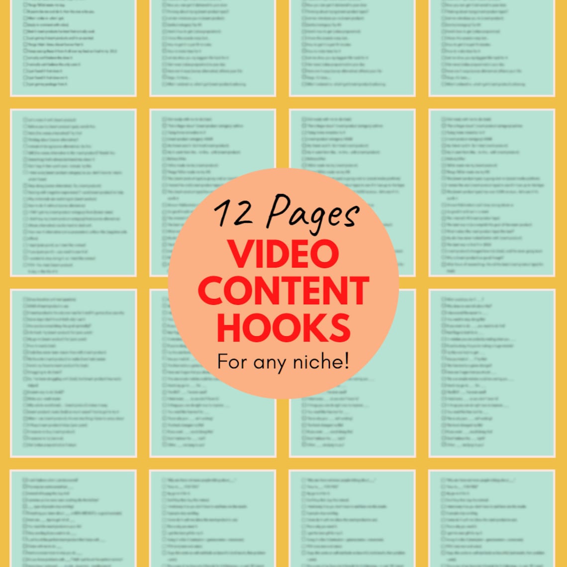 210+ Social Media Video Hooks: Tiktok, Reels, Youtube (PDF Download) - Etsy