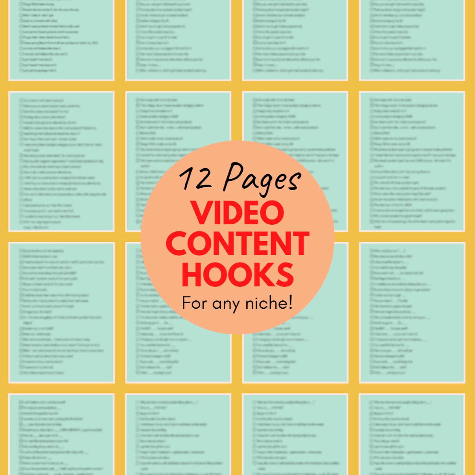 210+ Social Media Video Hooks: Tiktok, Reels, Youtube (PDF Download) - Etsy