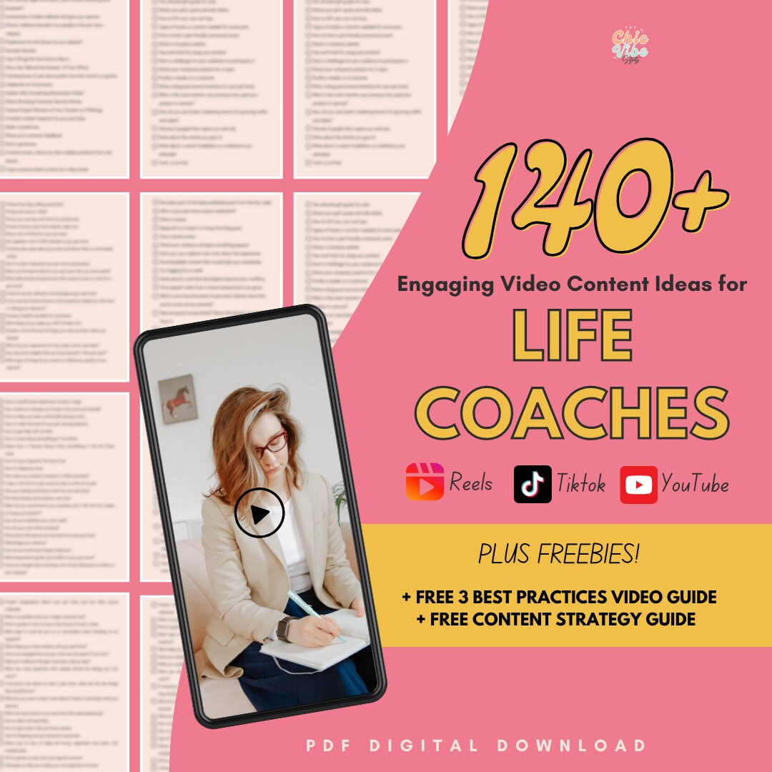 140+ Life Coach Proven Engaging Instagram Facebook Reels Tiktok Social ...
