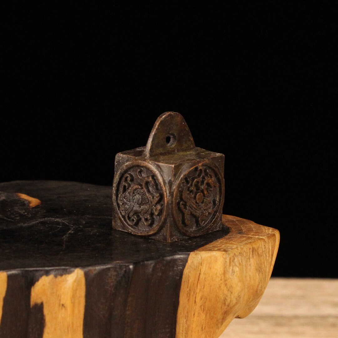 Antique Collection Four God Beast Small Seal, Antique Buddhist Dharma ...